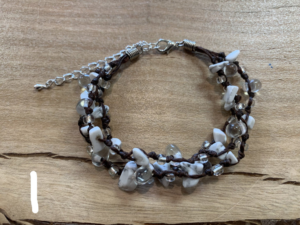Bracelet - 3 string stone – Shop with a Mission